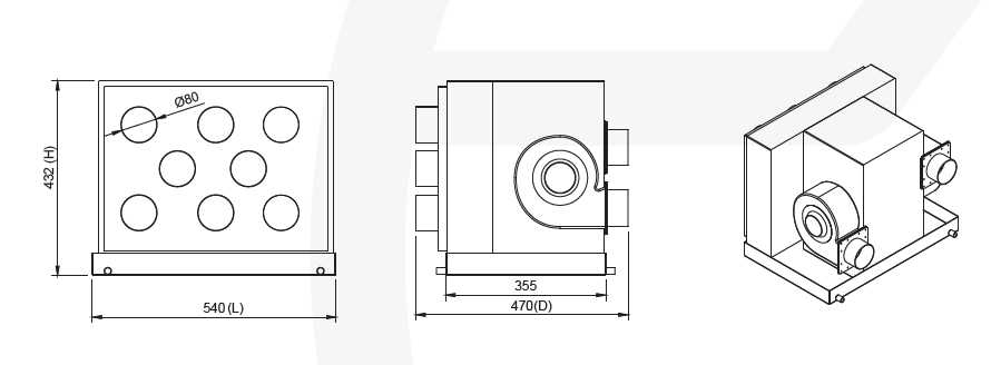 Air extractors EXT - Air treatment • Lucky Wave Shop